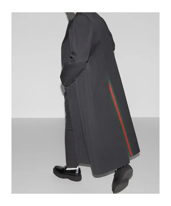 Gucci Collared Button-up Coat