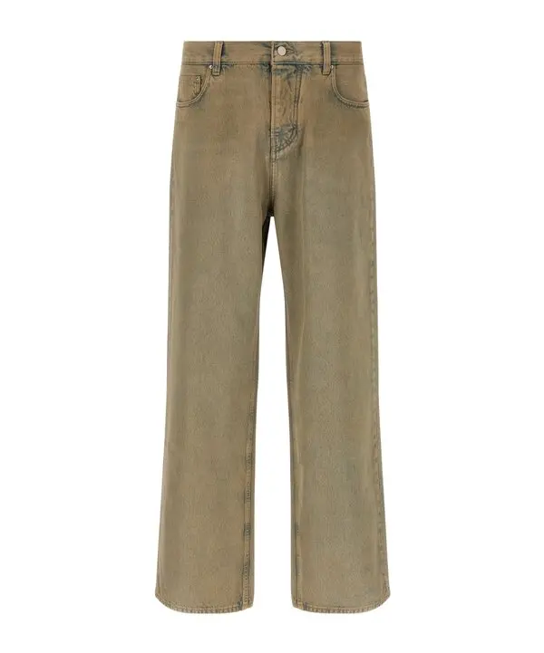 Amiri Belt Loop Denim Trousers - Gray