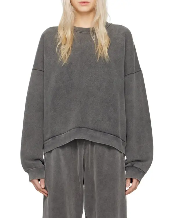 Acne Studios Logo Patch Crewneck Sweatshirt