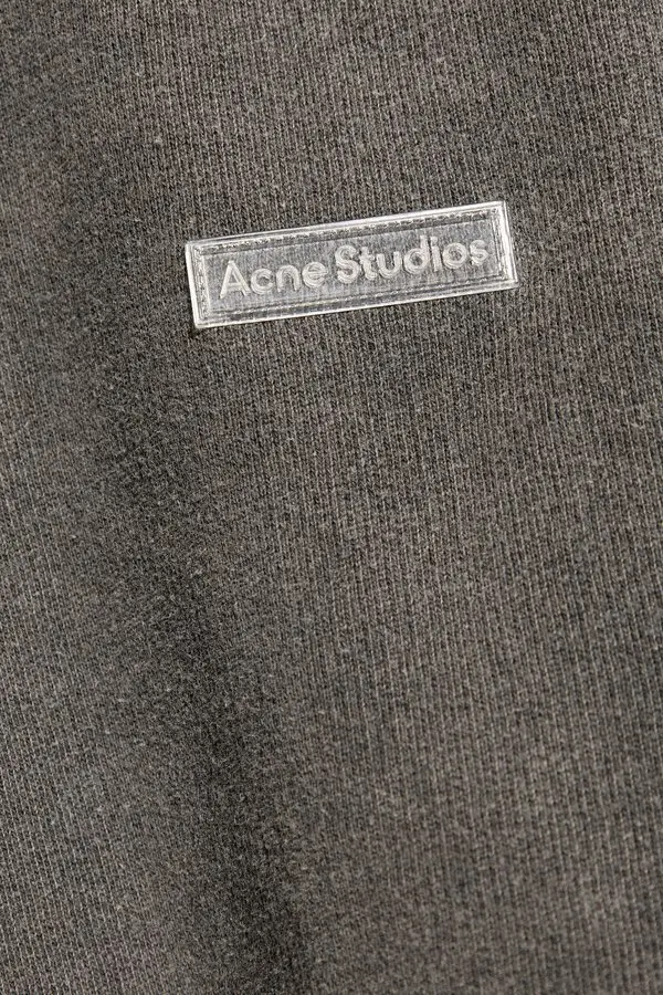 Acne Studios Logo Patch Crewneck Sweatshirt