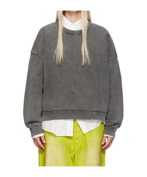 Acne Studios Logo Patch Crewneck Sweatshirt