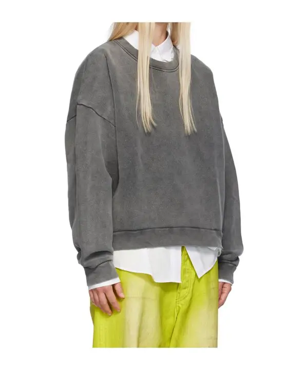 Acne Studios Logo Patch Crewneck Sweatshirt