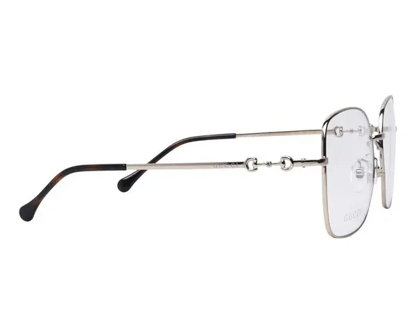Gucci Square Frame Eyeglasses - White