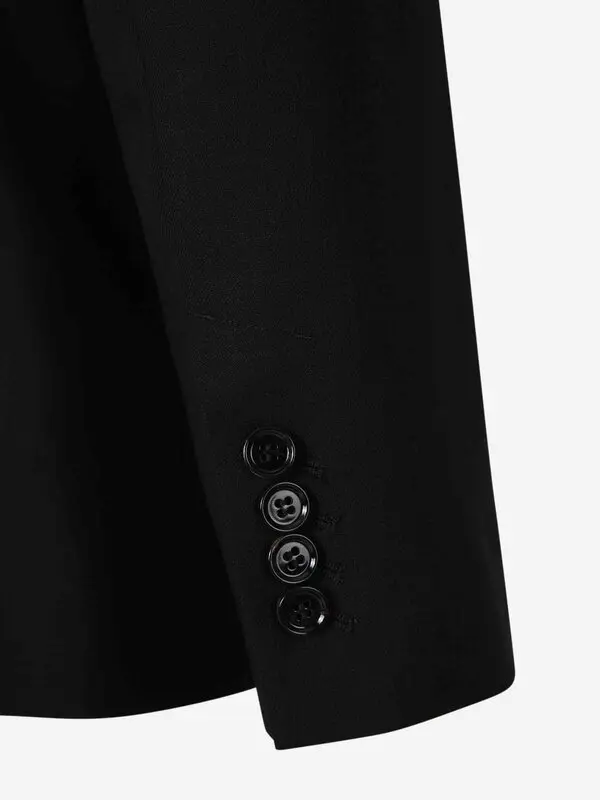 Ami Gabardine Blazer - Black