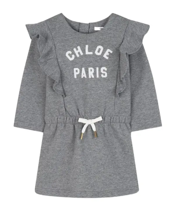 Chloé Logo Print Dress