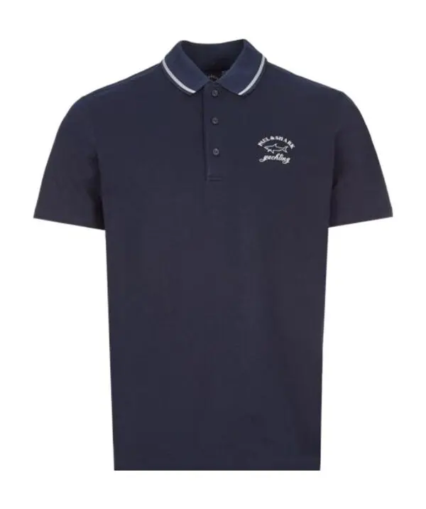 PAUL  SHARK Logo Polo Shirt