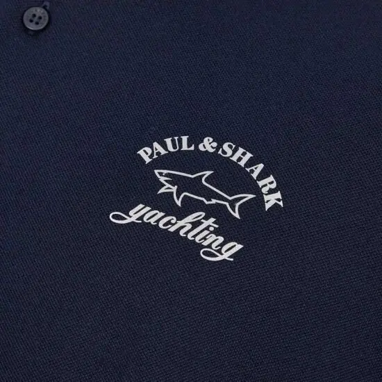 PAUL  SHARK Logo Polo Shirt