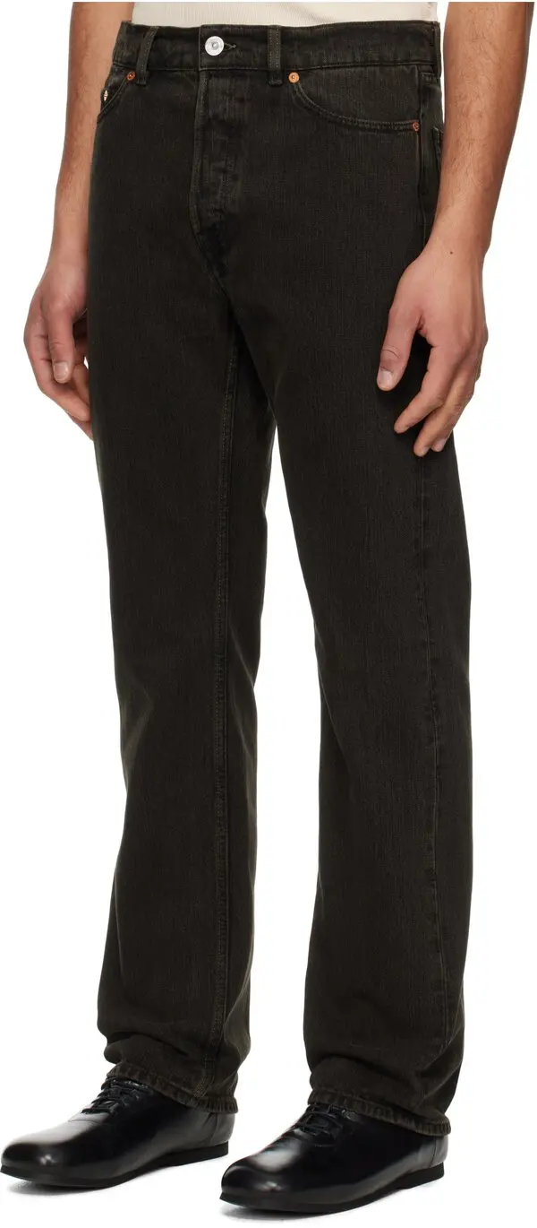 Our Legacy First Cut Twill Jeans - Black