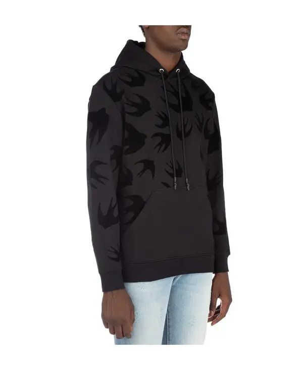 Alexander McQueen Printed Hooded Sweater