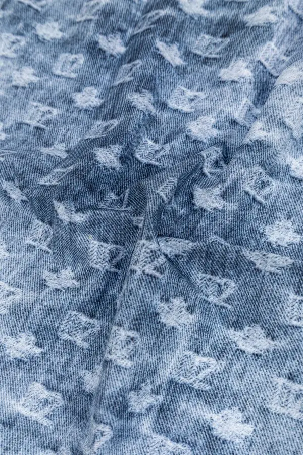 Dsquared2 Monogram Distressed Foulard