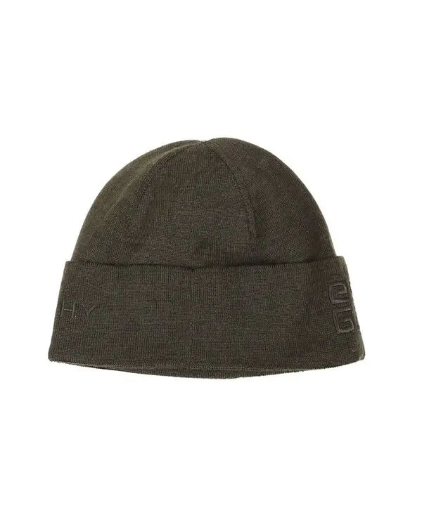Givenchy Embroidered Logo Beanie - Black