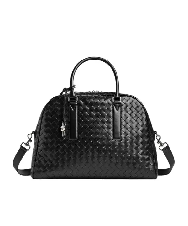 Bottega Veneta Getaway 24 Ore Woven Travel Bag