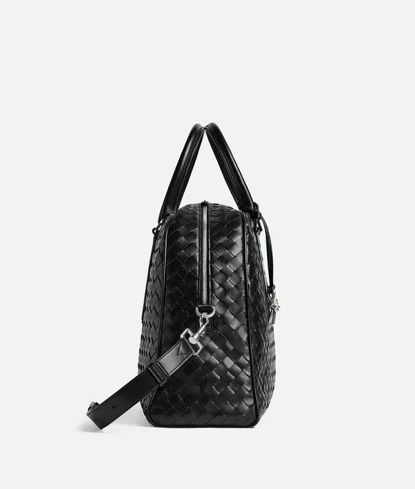Bottega Veneta Getaway 24 Ore Woven Travel Bag
