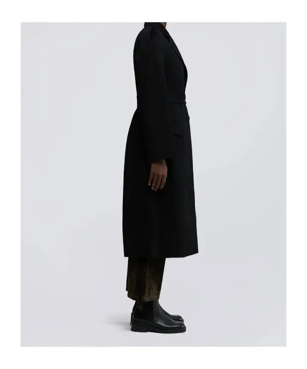 Aspesi Belted Long Sleeve Coat