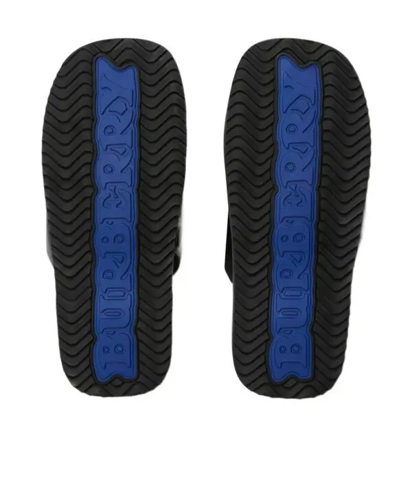 Burberry Embossed Slab Slip-on Slides