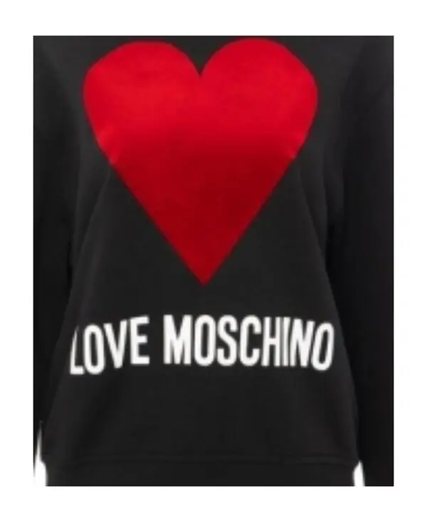 Moschino Printed Heart Sweatshirt