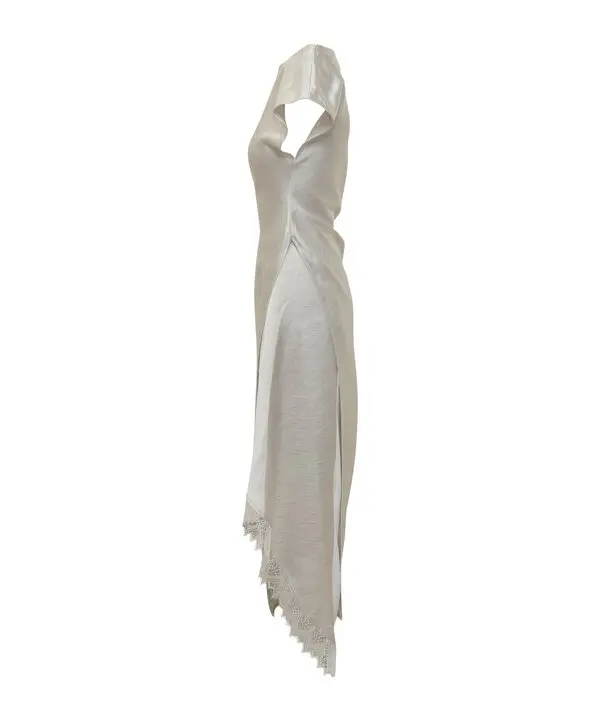 J.W.ANDERSON Asymmetric Crewneck Maxi Dress