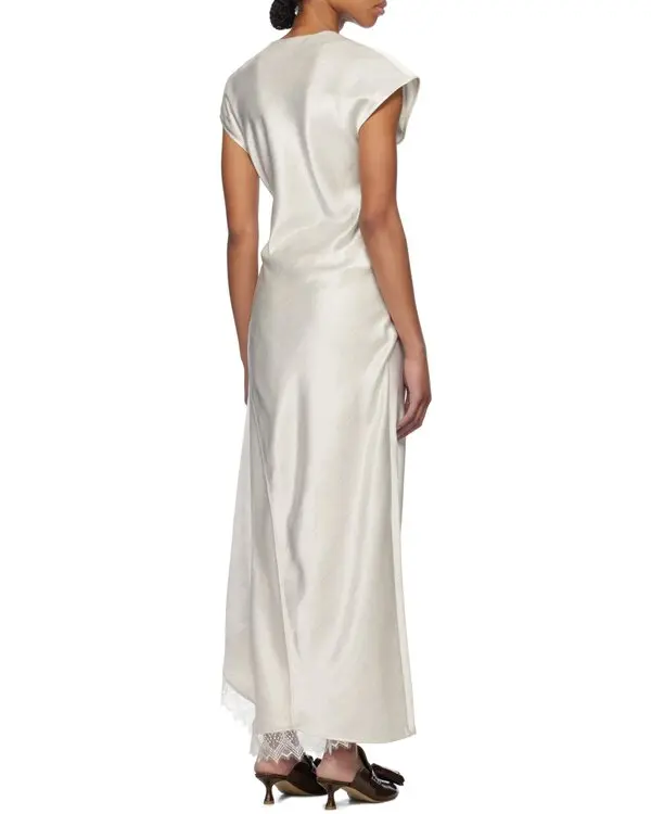 J.W.ANDERSON Asymmetric Crewneck Maxi Dress