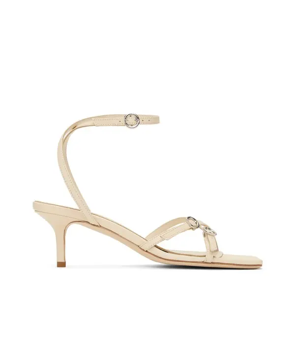 AeydĒ Libby High Heel Sandals - Nude