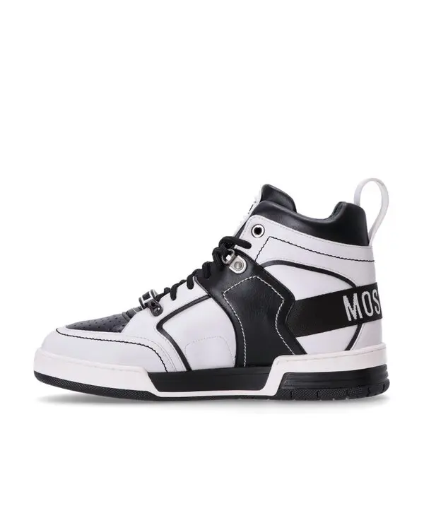 Moschino High Top Logo Sneakers