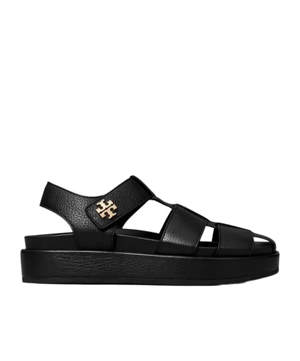 Tory Burch Kira Sport Fisherman Sandals - Black