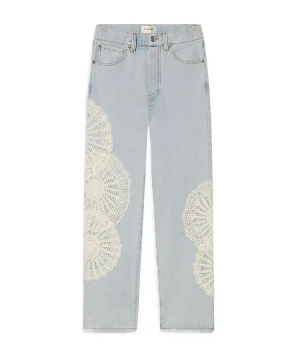 FRAME The Crochet Jeans