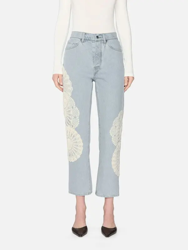 FRAME The Crochet Jeans
