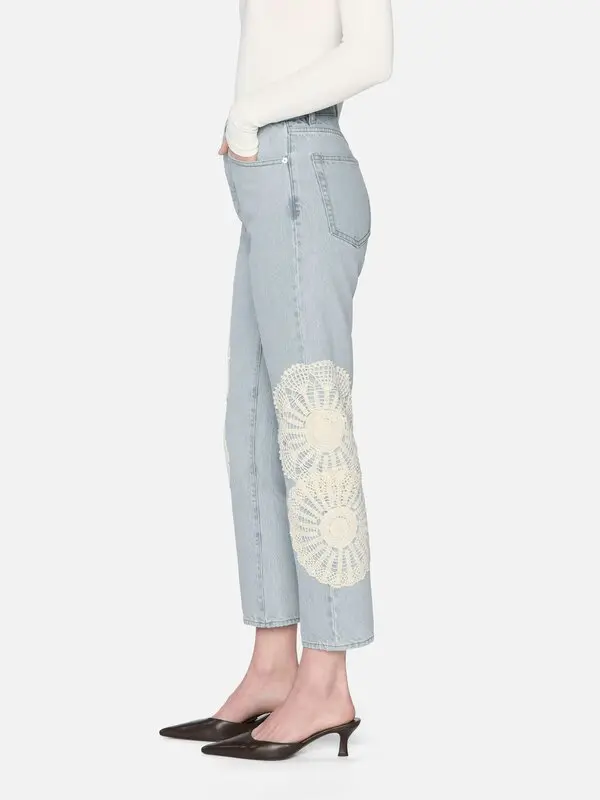 FRAME The Crochet Jeans
