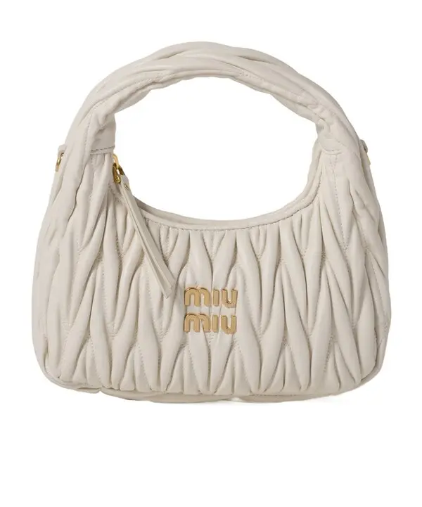 Miu Miu Matelassé Zipped Handbag