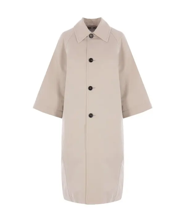 Bottega Veneta Loose Fit Coat - No