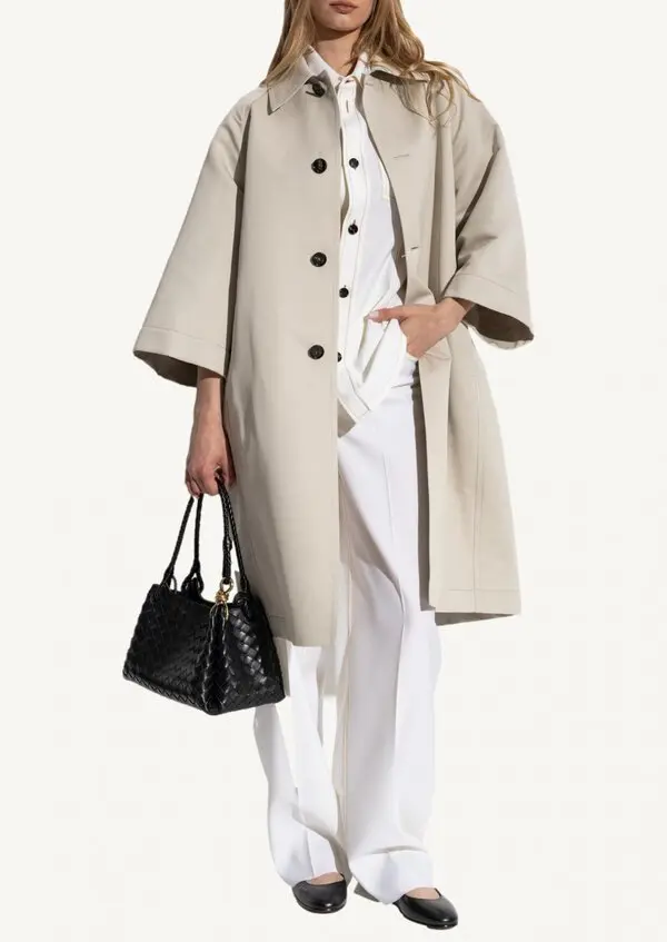 Bottega Veneta Loose Fit Coat - No
