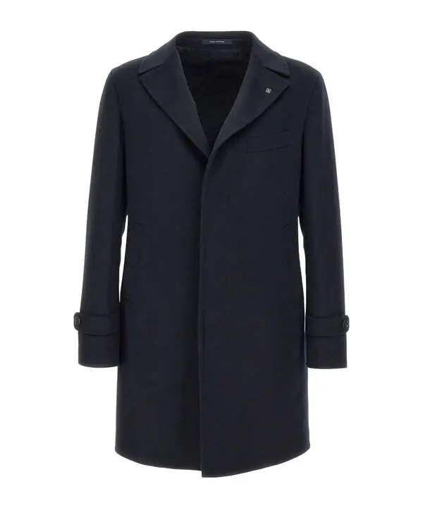 Tagliatore Thomas Single-breasted Coat - Black