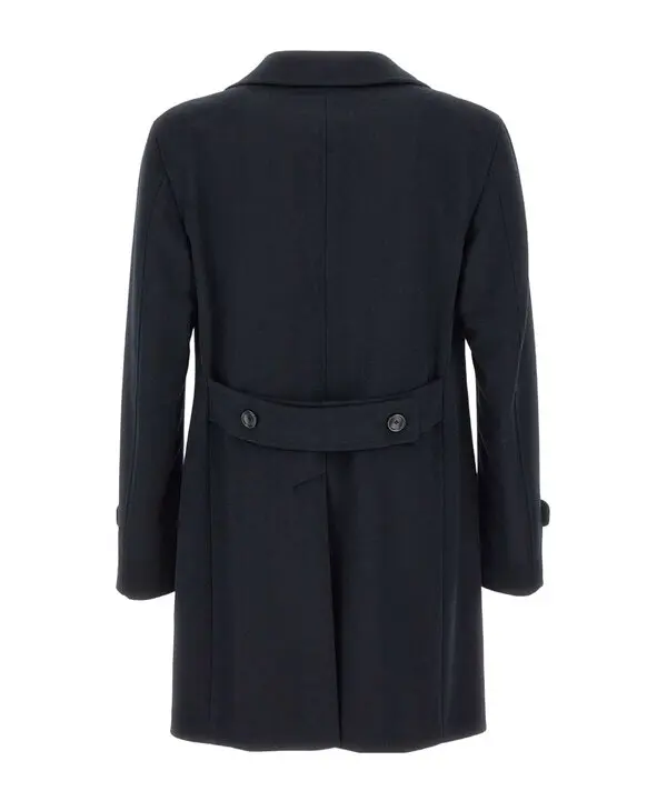 Tagliatore Thomas Single-breasted Coat - Black
