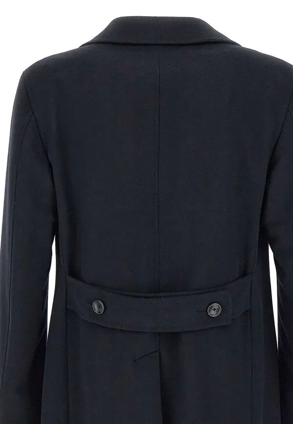 Tagliatore Thomas Single-breasted Coat - Black