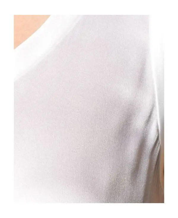 Brunello Cucinelli Plain Crew-neck Sleeveless Tank Top - White
