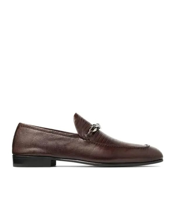 JIMMY CHOO Martí Loafers With Chain Detailing