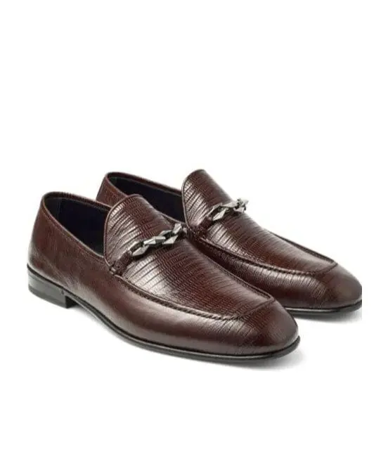 JIMMY CHOO Martí Loafers With Chain Detailing