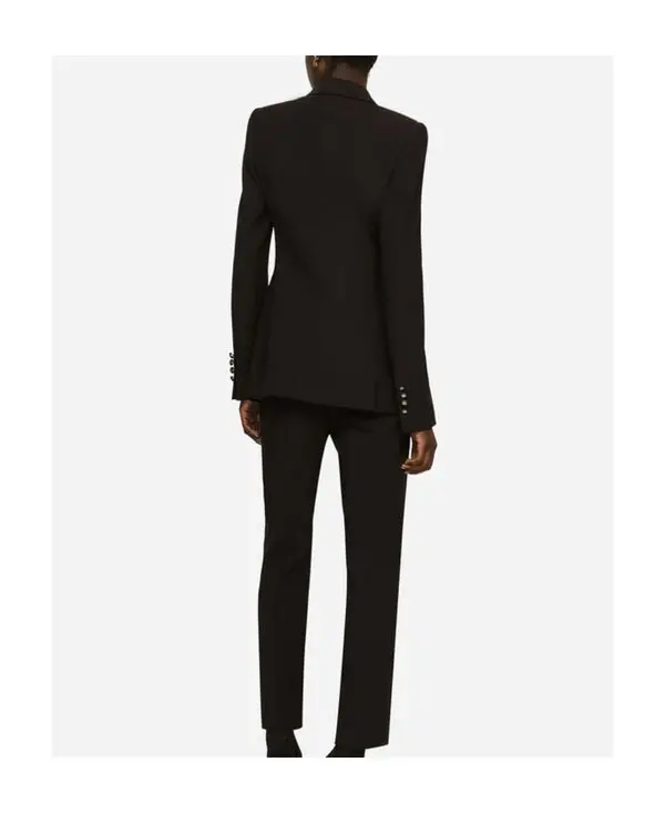 Dolce & Gabbana Dg Button Satin Tuxedo Jacket
