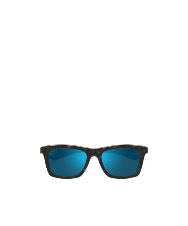 Gucci Square Frame Sunglasses - Havanablue