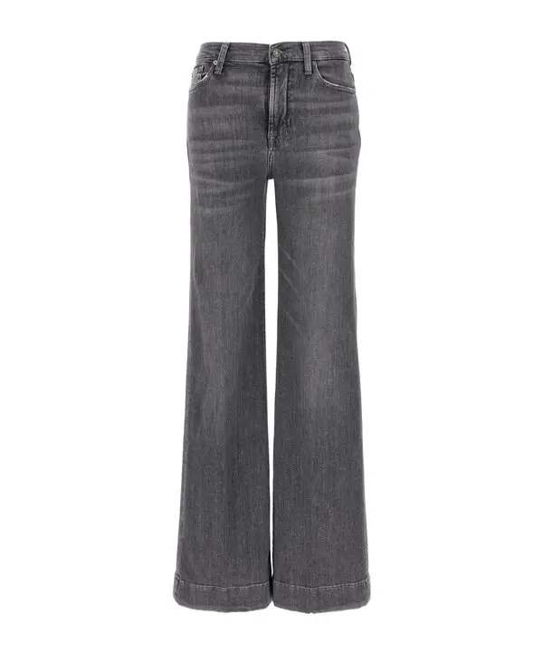 7 For All Mankind Mid-rise Flared Jeans