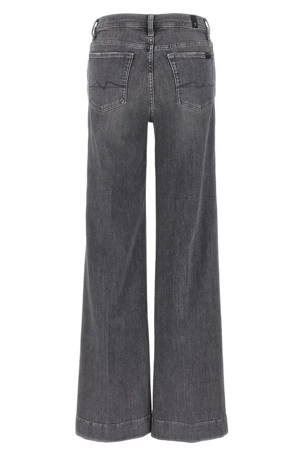 7 For All Mankind Mid-rise Flared Jeans