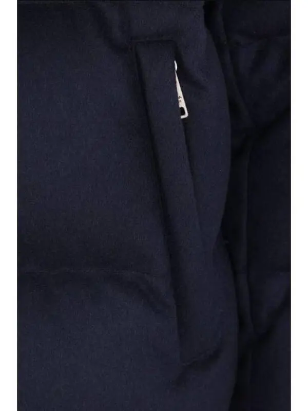 Prada Quilted Zip-up Jacket With Trimmed Pockets