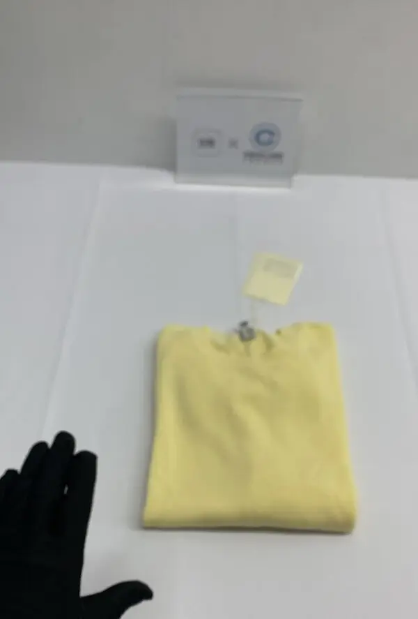 TOTEME Crewneck Long-sleeved Knitted T-shirt - Yellow