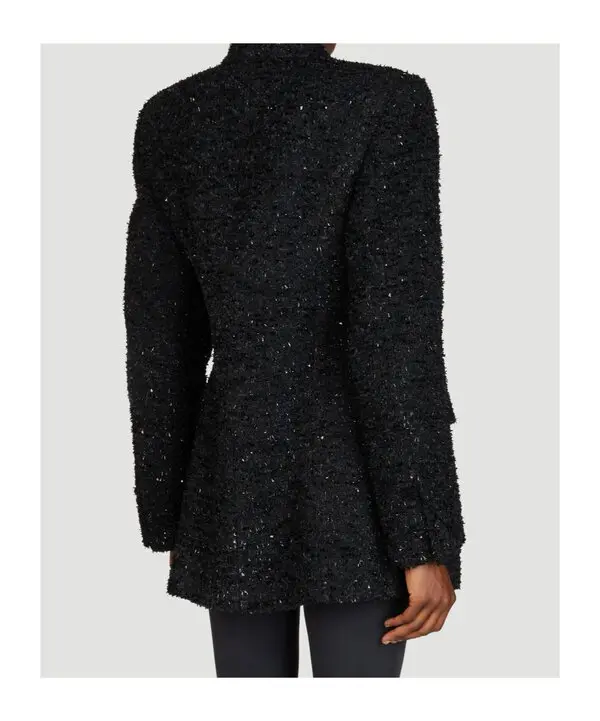 Balenciaga Tweed Button-up Jacket