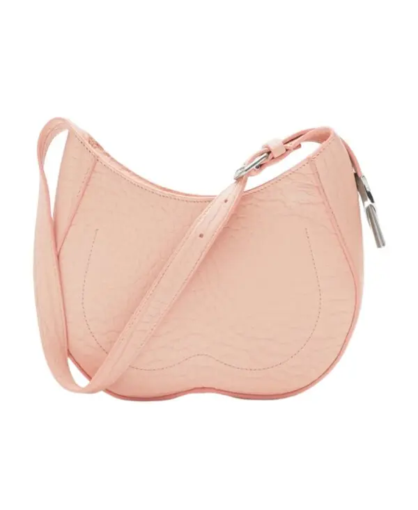 Burberry Small Zipped Shoulder Bag - Pink