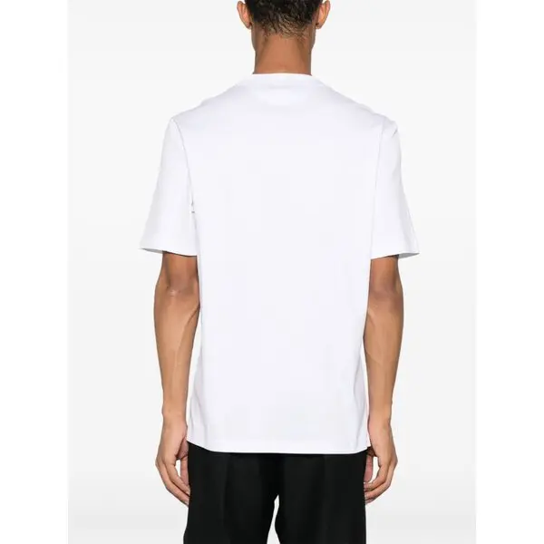Brunello Cucinelli Logo Printed Crewneck T-shirt