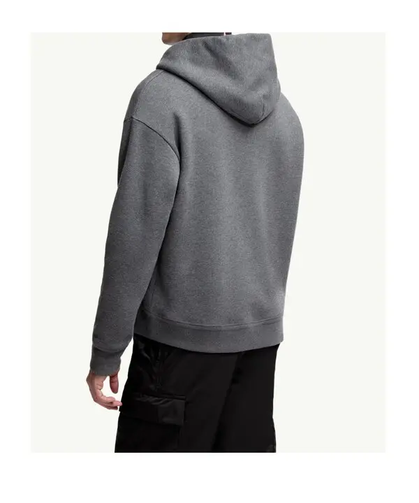 Moncler Mountain Logo Drawstring Hoodie