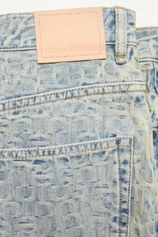 Acne Studios Logo Patch Low-waisted Mini Skirt