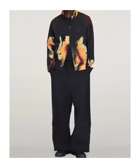 Y3 Abstract Print Zip-up Track Jacket