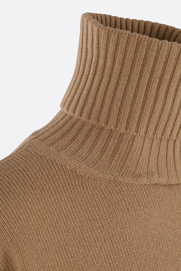 Max Mara Balloon Sleeve Turtleneck Jumper